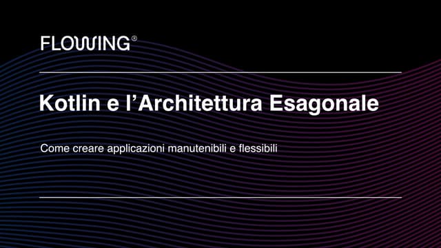 Kotlin Hexagonal Architecture Ppt 9999