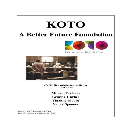 Koto Report | PDF