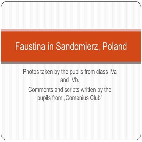 Faustina in Poland | PPTX