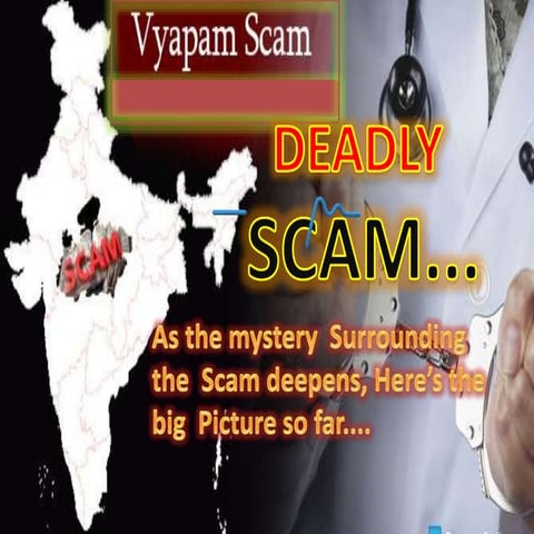 vyapam scam | PPTX