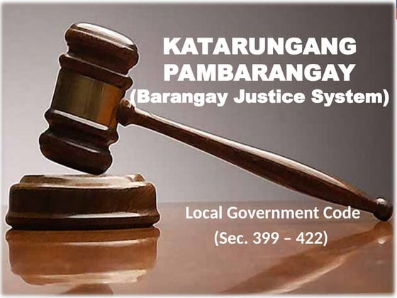 KATARUNGANG PAMBARANGAY by PSSg Comia.pptx