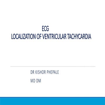 ECG -Ventricular tachycardia localisation .pptx