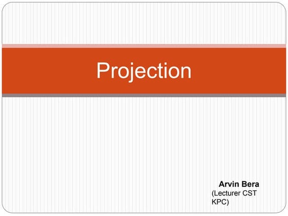 Types of projections | PDF