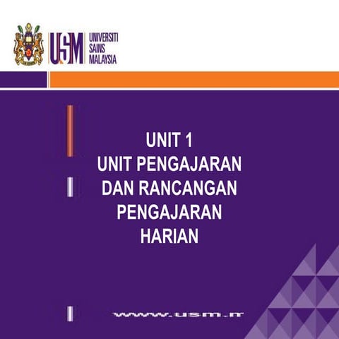 Kpd 3026 unit pengajaran dan rph | PPT