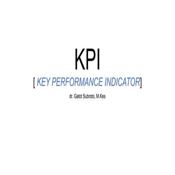 KPI-PRWT dan Dokter di rumah sakit kelas D.pptx