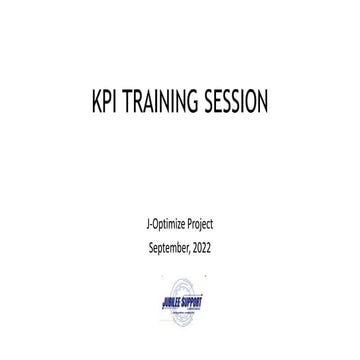 KPI EXPLANATION SESSION for use in .pptx