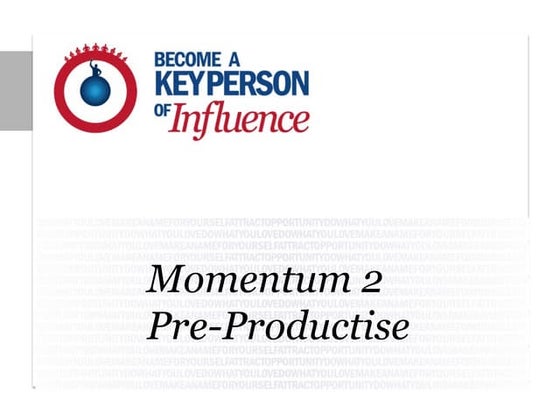 Key Person of Influence Product Strategy | PPT