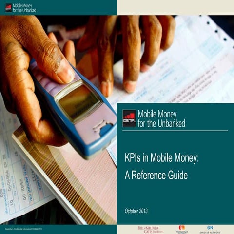 KPIs in Mobile Money: A Reference Guide | PDF
