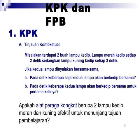 Kpk dan-fpb | PPT