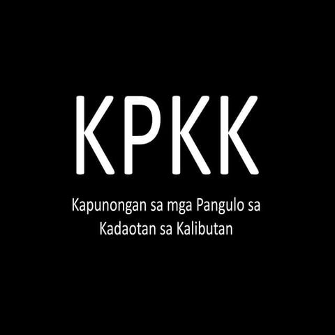 Kpkk report | PPTX