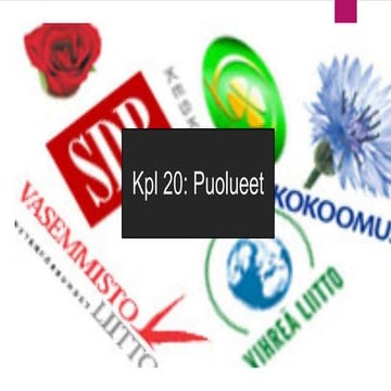 Kpl 20 puolueet 2017 | PPTX