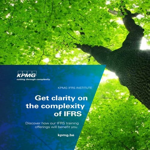 KPMG IFRS Training Program 2013 | PDF