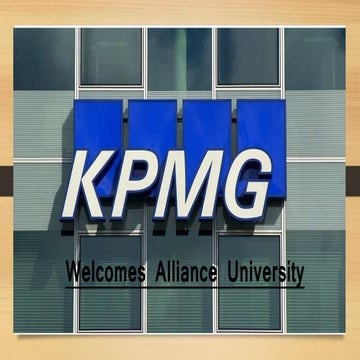 A management overview on kpmg global | PPTX
