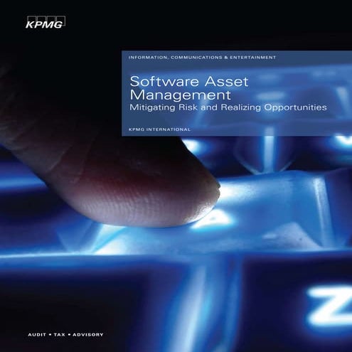 Software Asset Management: A Key to Infrastructure Optimization. | PDF