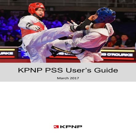 Kpnp pss user guide20170330 | PDF