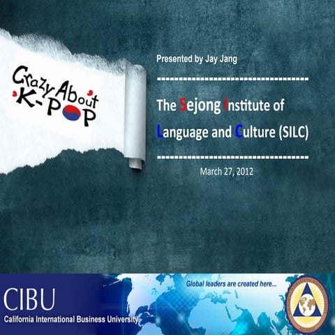 Kpop ppt jayjang-external | PPT