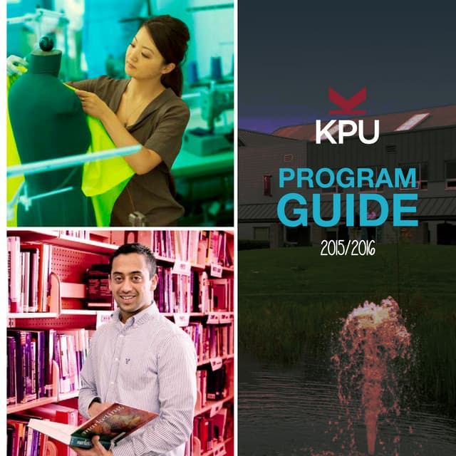 KPU program guide 2015-2016 | PDF