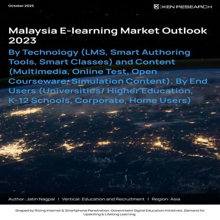 Malaysia E Learning Market Case Studies Sample Report Ken Research | PDF
