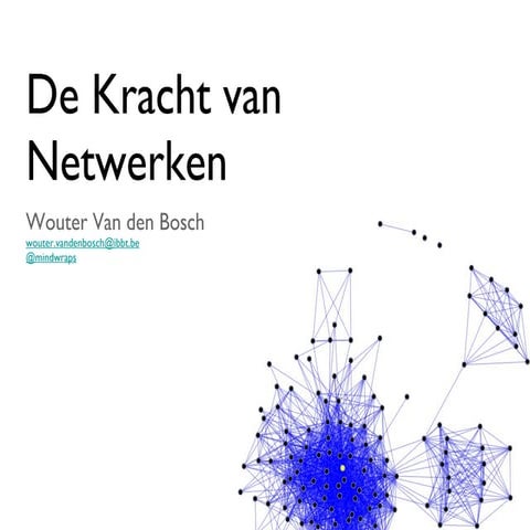 De kracht van netwerken | PPT