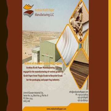 Kraft Paper in UAE | PPT