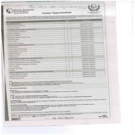 Kra jobs in the star of 15 may 2018 | PDF