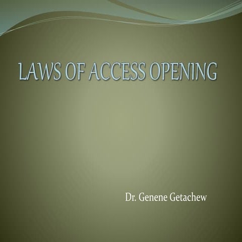Access opening in anterior teeth | PDF