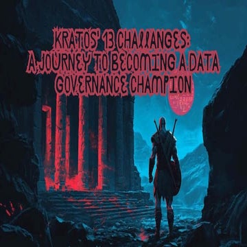 Kratos' 13 Challenges: A Data Governance Journey with Mirko Peters | PDF