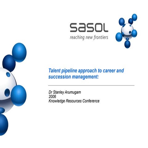 Career & Succession Management @ SASOL | PDF