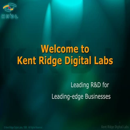 KRDL April 2001 | PPT