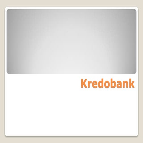 Kredobank | PDF