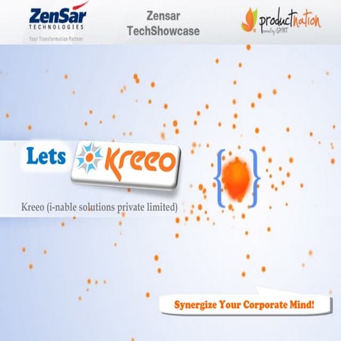 Presentation by GoDB Tech to Zensar #TechShowcase. An iSPIRT ...