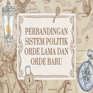 sejarah perbandingan orba dan orde lama. | PDF