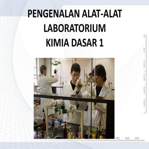 Pengenalan alat–alat laboratorium | PPT