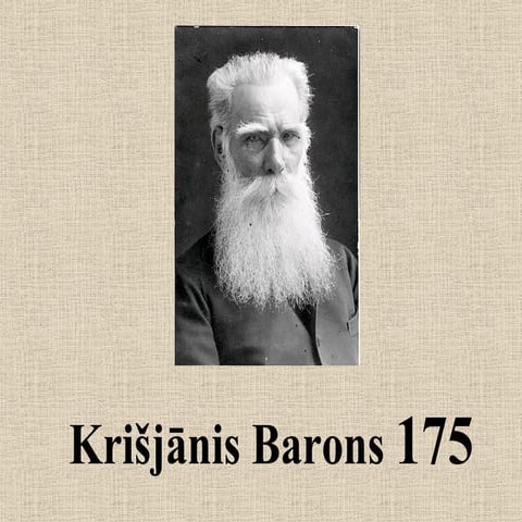 Krišjānis Barons | PPT