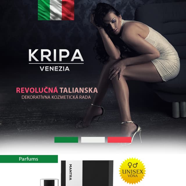 KRIPA Venezia - dekoratívna kozmetika vyrobená z 99% na prírodnej báze. | PDF