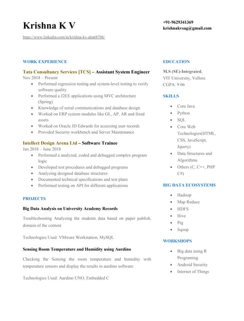 Jagannath cv | PDF