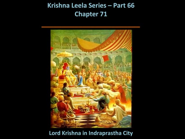 Krishna Leela Series - Part 56 - The Genealogy of the Family of Krishna ...