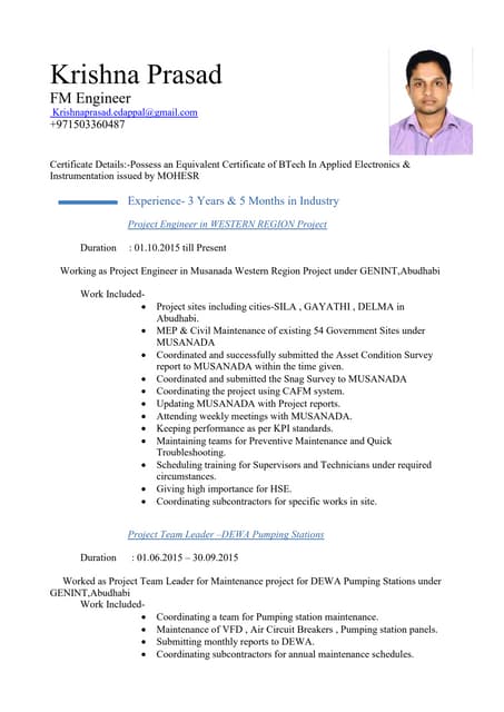 Job Description SCADA & Automation Site Egnineer | PDF