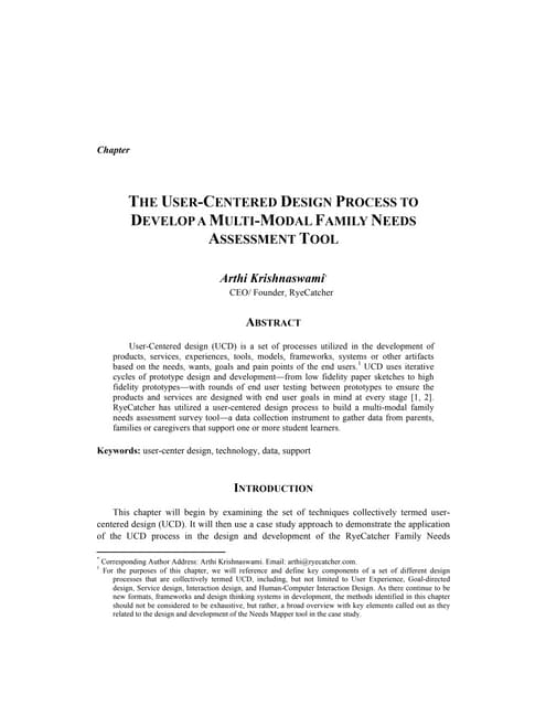 User Centered Design | PPTX