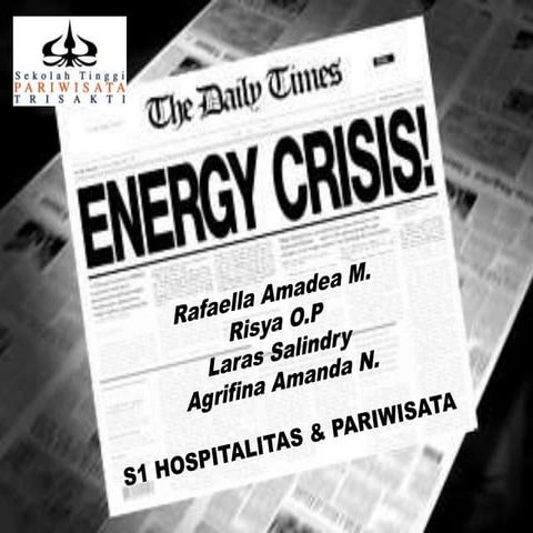 Krisis energi ! | PPTX