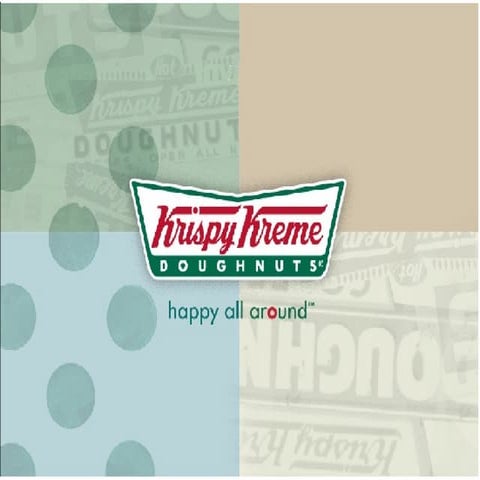Krispy Kreme Case Study Solution | PPT | Business and Finance