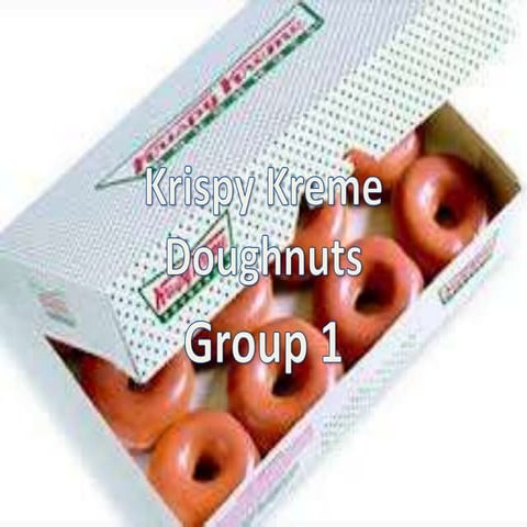 Krispy kreme doughnuts | PPTX