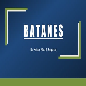 Batanes | PPTX