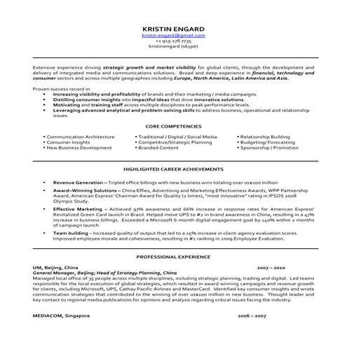 Kristin engard CV | PDF