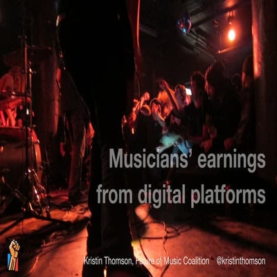 Understanding Digital Revenue Streams (for Musicians) | PPTX