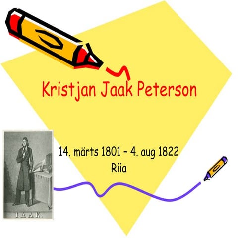 Kristjan jaak peterson | PPT