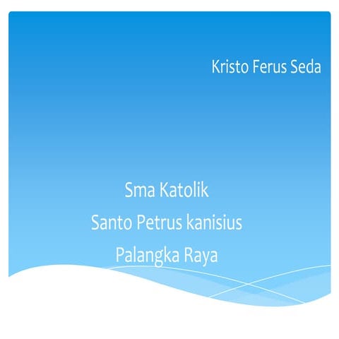 Kristo ferus seda | PPT