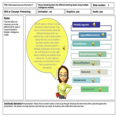 Multimedia Presentation of Learning Styles | PPT