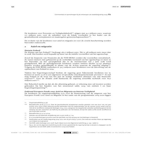 Kritiek op dotatie Fedasil | PDF | Government Support and Welfare ...