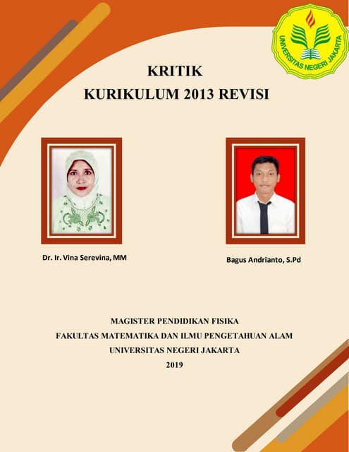 Kritik kurikulum 2013 | PPT